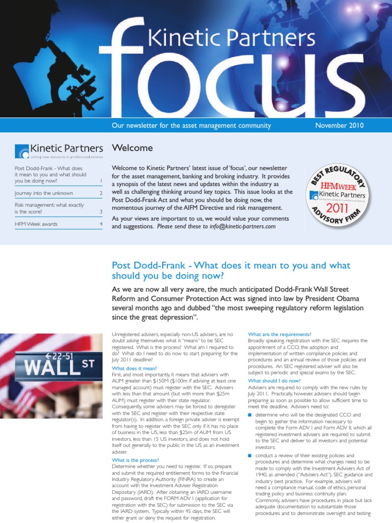 KP Hedge Funds Newsletter | PDF | U.S. Securities And Exchange ...