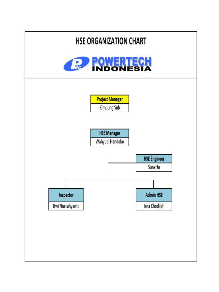 HSE Organization Chart | PDF