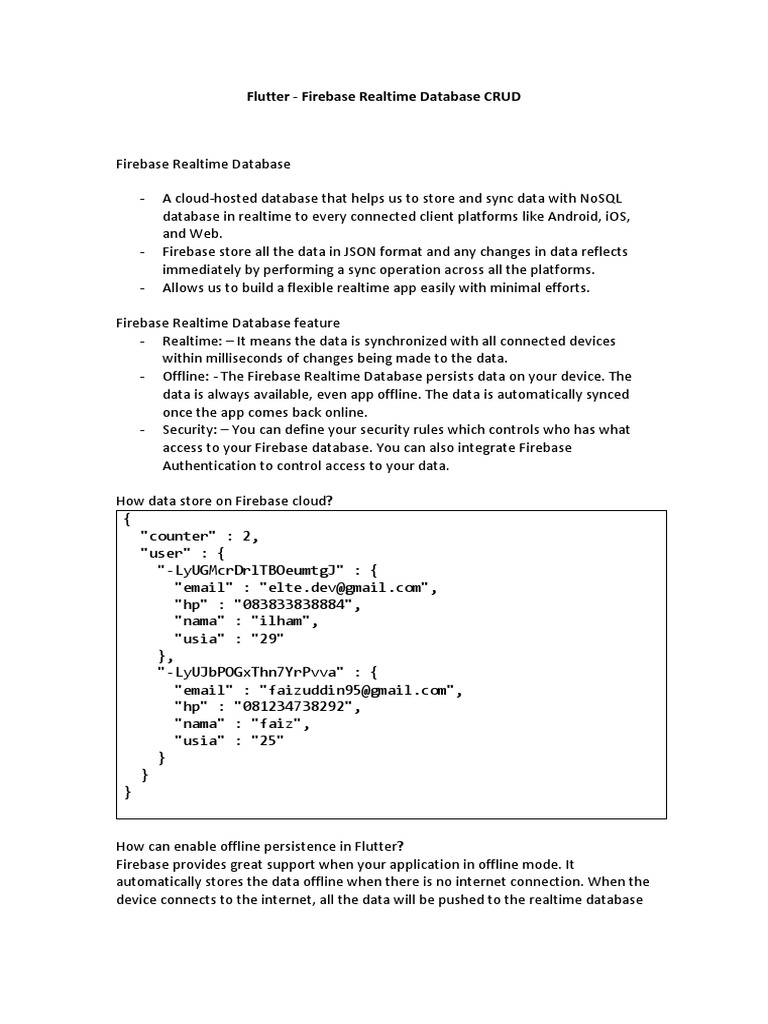 Flutter Firebase PDF | PDF | Mobile App | Computing