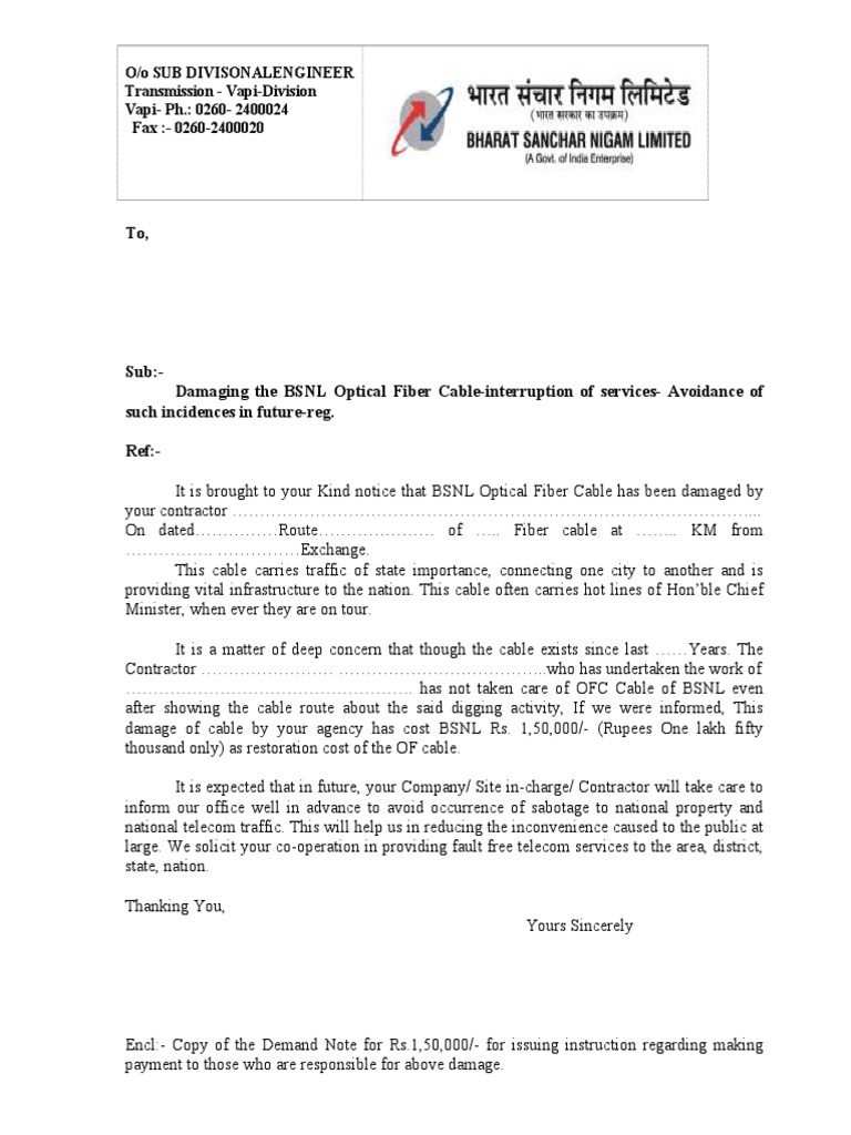 Demand note.pdf | Information And Communications Technology ...