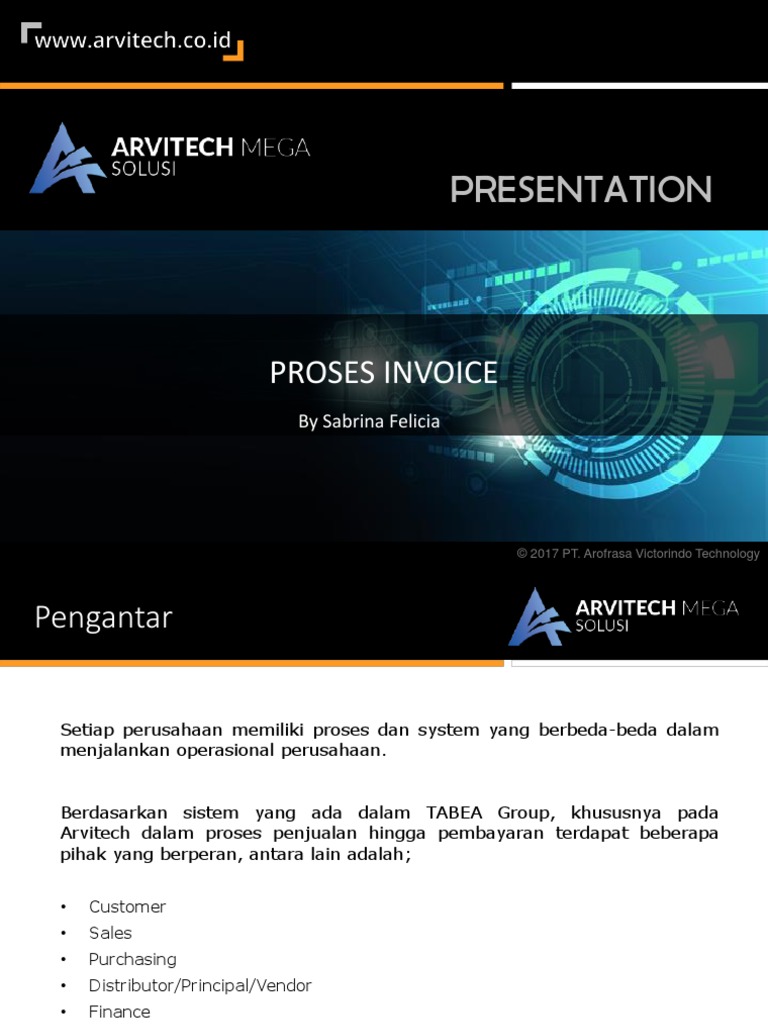 Proses Invoice Ringkas | PDF