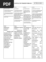 ESP 9 TOS Template QUARTER 1 | PDF