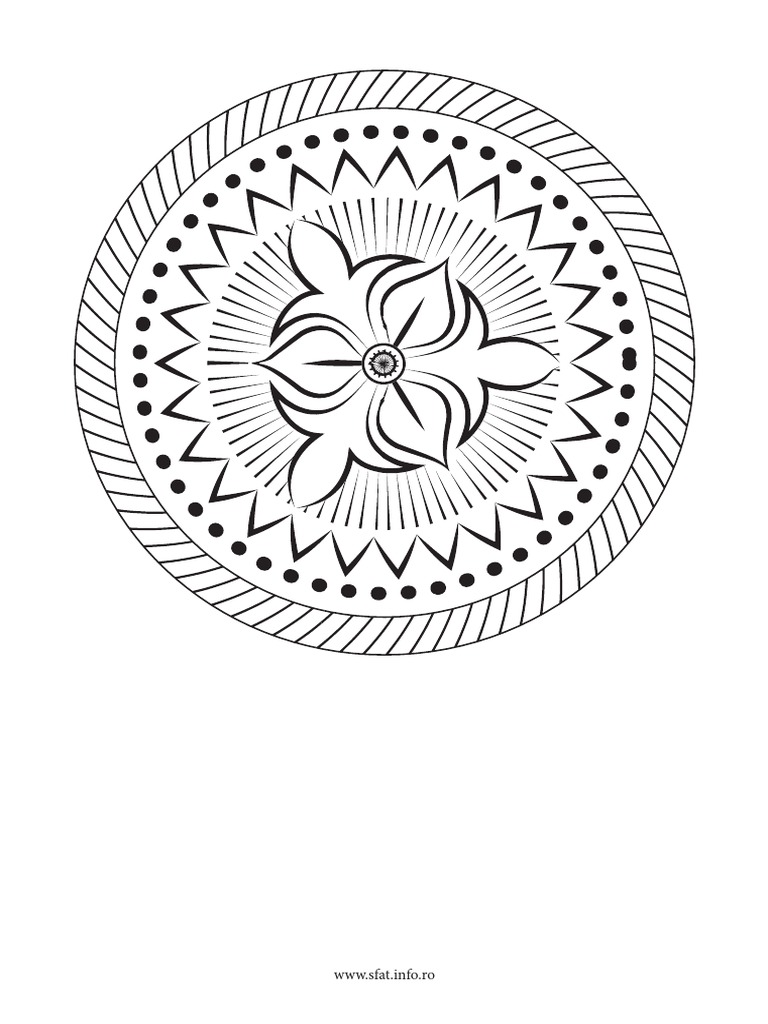 Mandale de Colorat | PDF