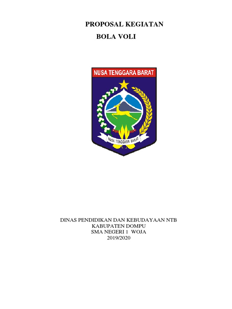 Proposal Kegiatan Bola Voli | PDF