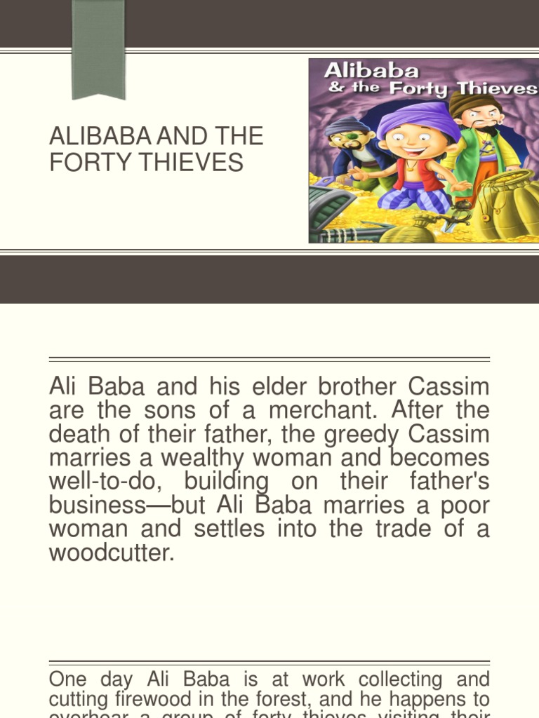 Morgiana's Triumph in Alibaba's Tale | PDF | Mystery, Thriller & Crime ...
