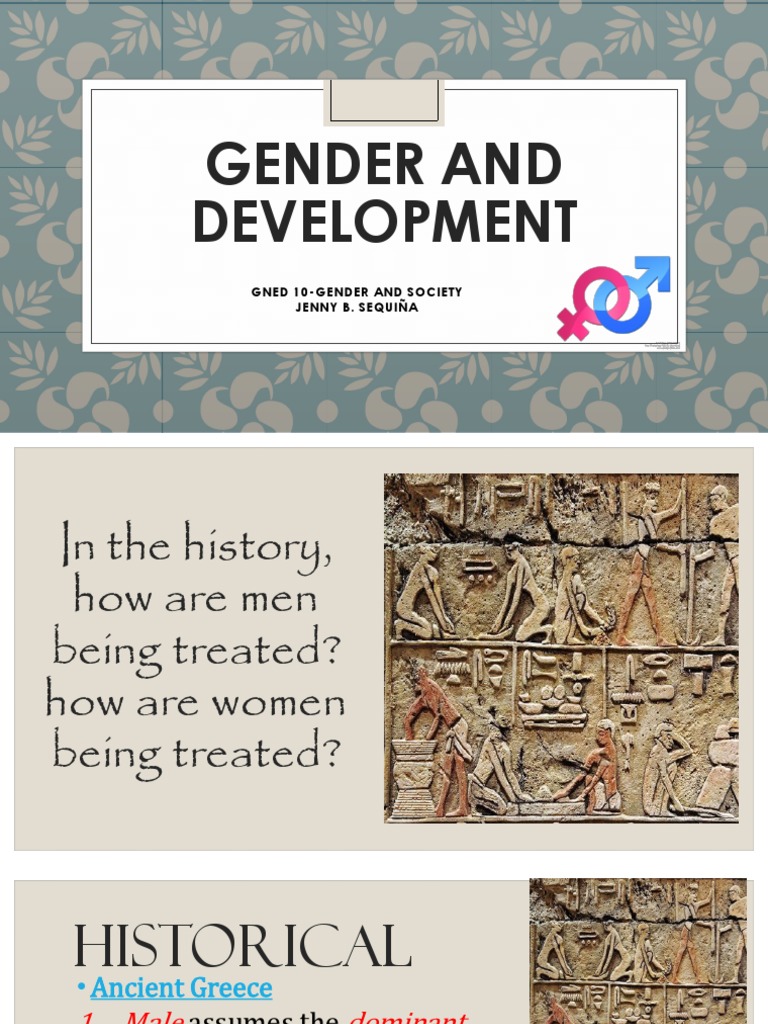 Chapter 01 - History of Gender and Development | PDF | Gender And ...