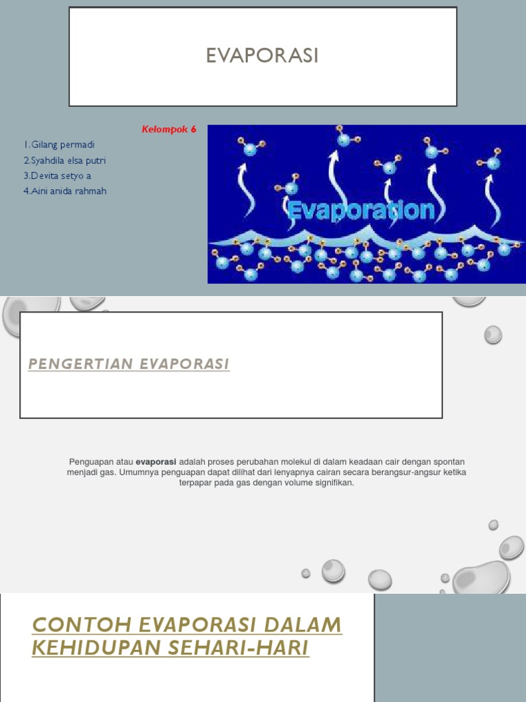 Evaporasi | PDF