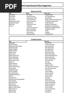 BQT Snacks Menu Package | PDF