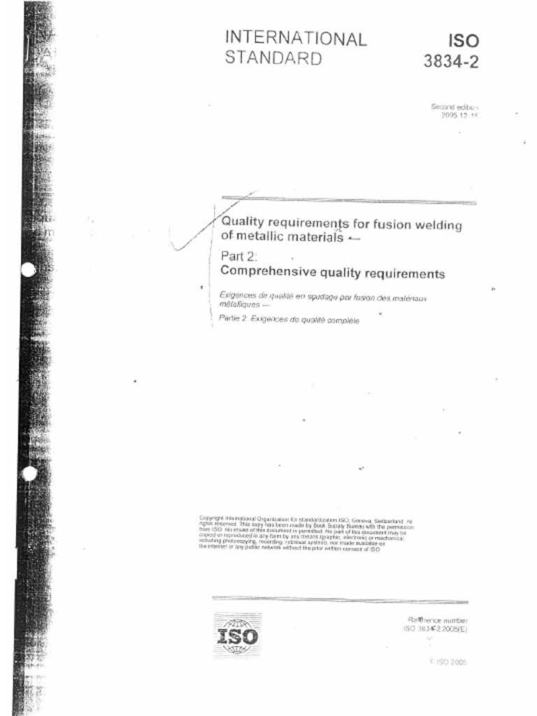 Iso 3834 - 2 | PDF