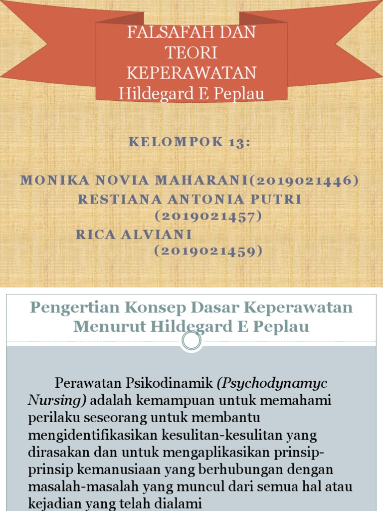 Teori Keperawatan Peplau: Konsep dan Fase | PDF