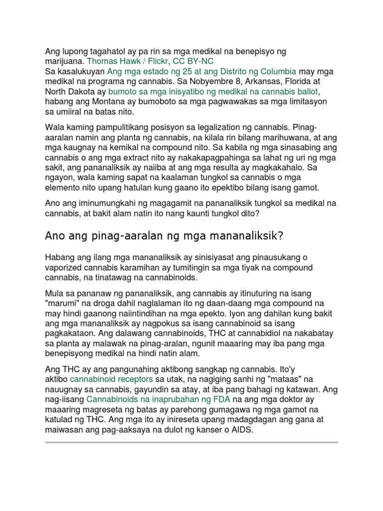 Debate Marijuana | PDF