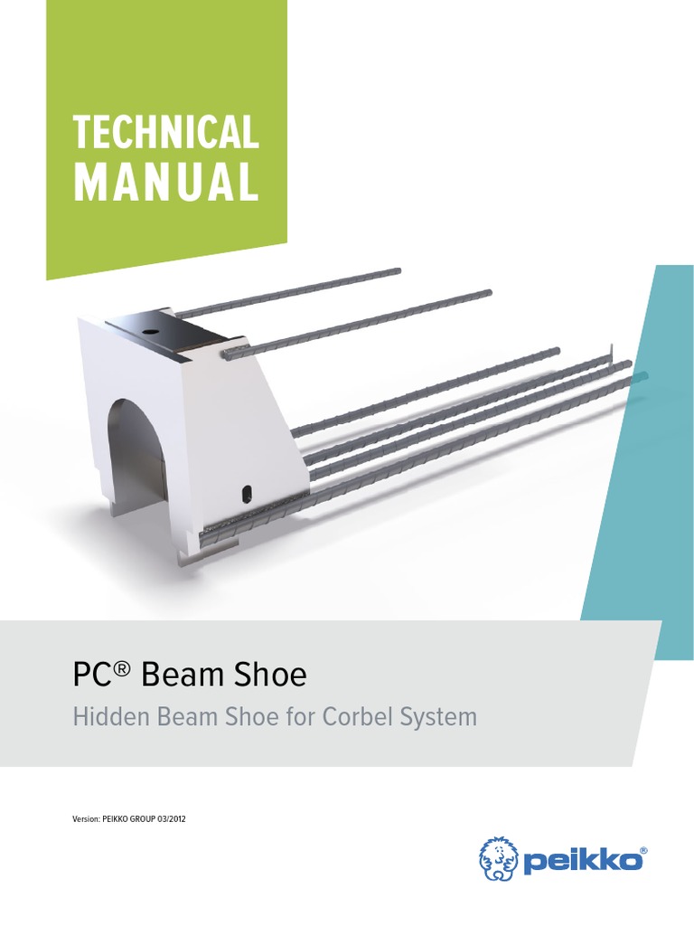PCBeam Shoe Peikko Group 001 TMAWeb | PDF | Beam (Structure) | Bending