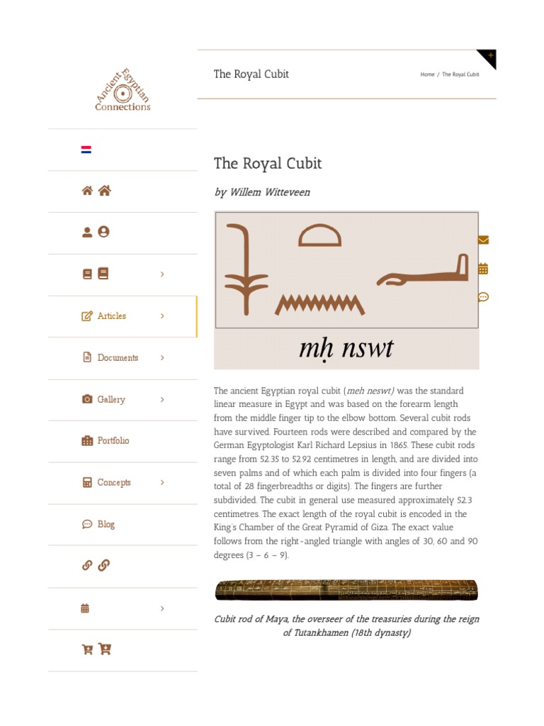 Royal Cubit | PDF | Teaching Mathematics