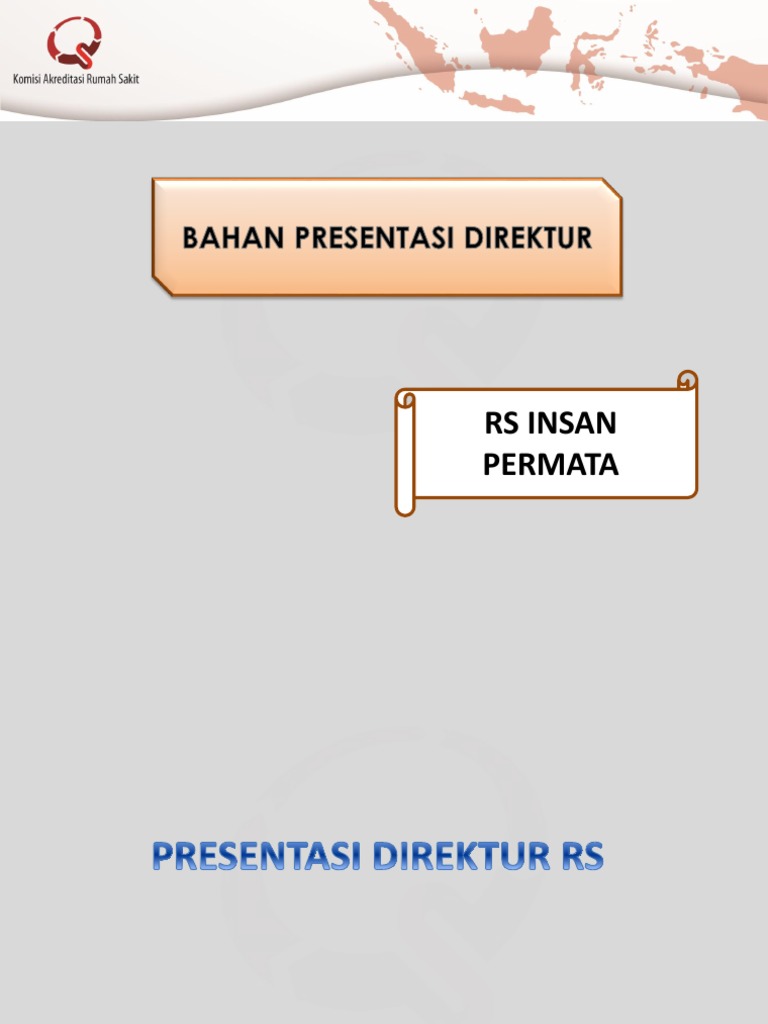 Contoh Presentasi Direktur | PDF