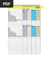TPR Sheet Form | PDF