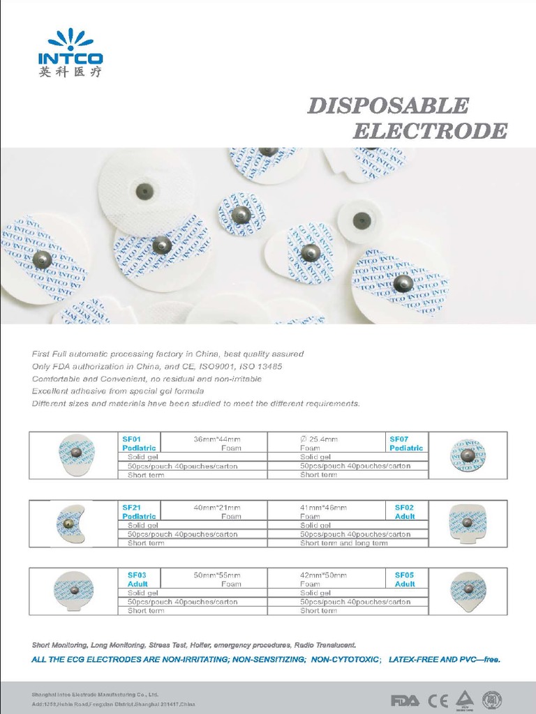 INTCO ECG Catalogue | PDF