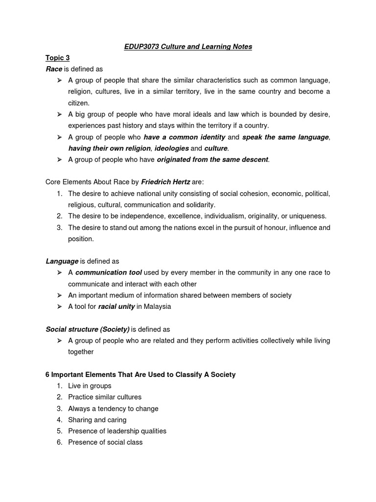 Understanding Race and Culture in Education | PDF | Traditions | Society
