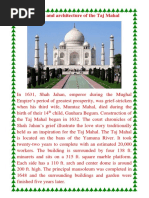 Taj Mahal Calligraphy and Inscriptions | PDF | Classics
