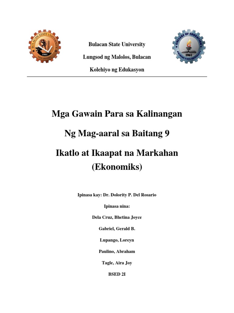 4TH Grading Activity | PDF