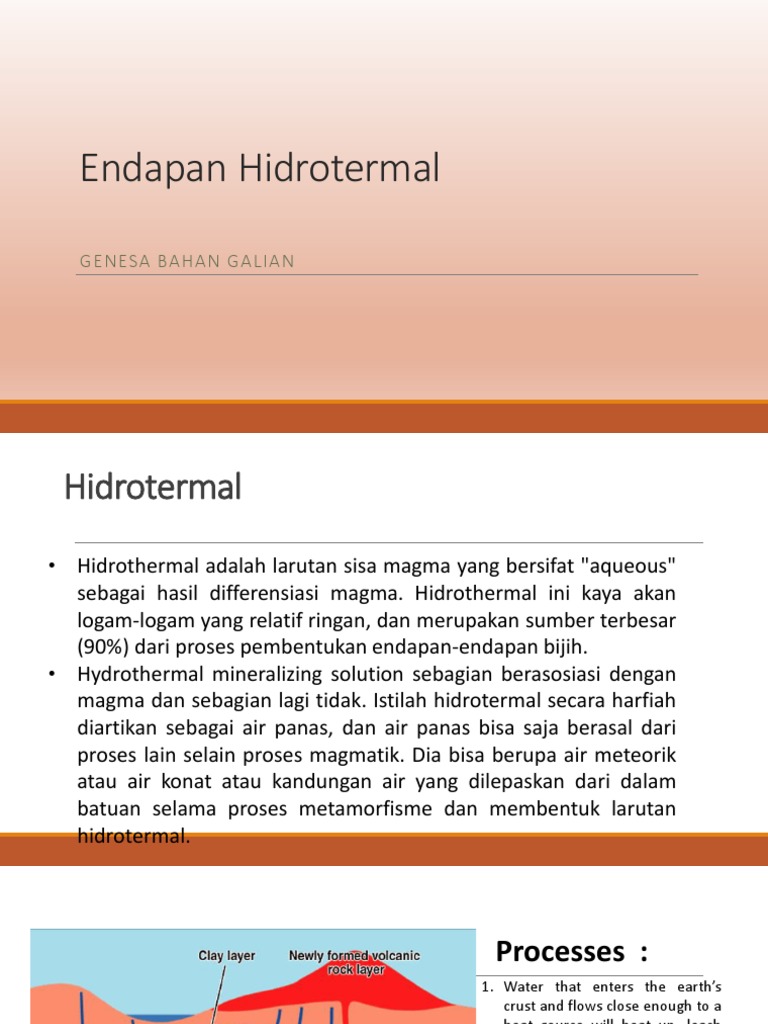 Karakteristik dan Proses Endapan Hidrotermal | PDF | Ilmu Sosial ...