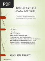 Data Integrity Policy | PDF | Backup | Life Cycle Assessment