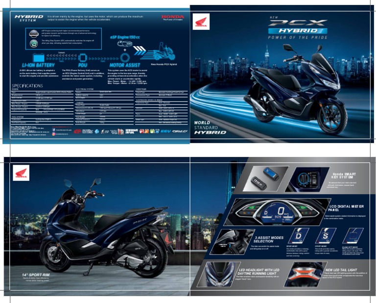 PCX Hybrid | PDF | Hybrid Vehicle | Engines