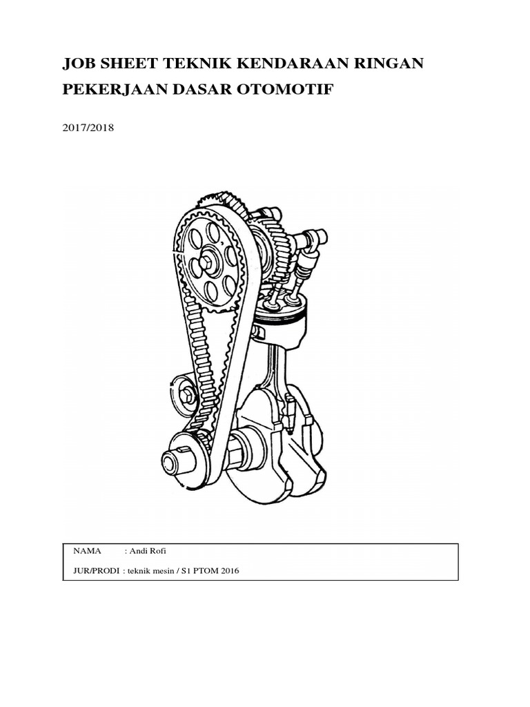 JOB SHEET Silinder Head | PDF