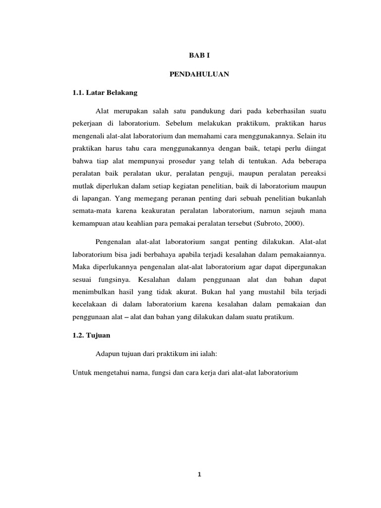 Isi Laprak Pengenalan Alat | PDF | Griya & Taman