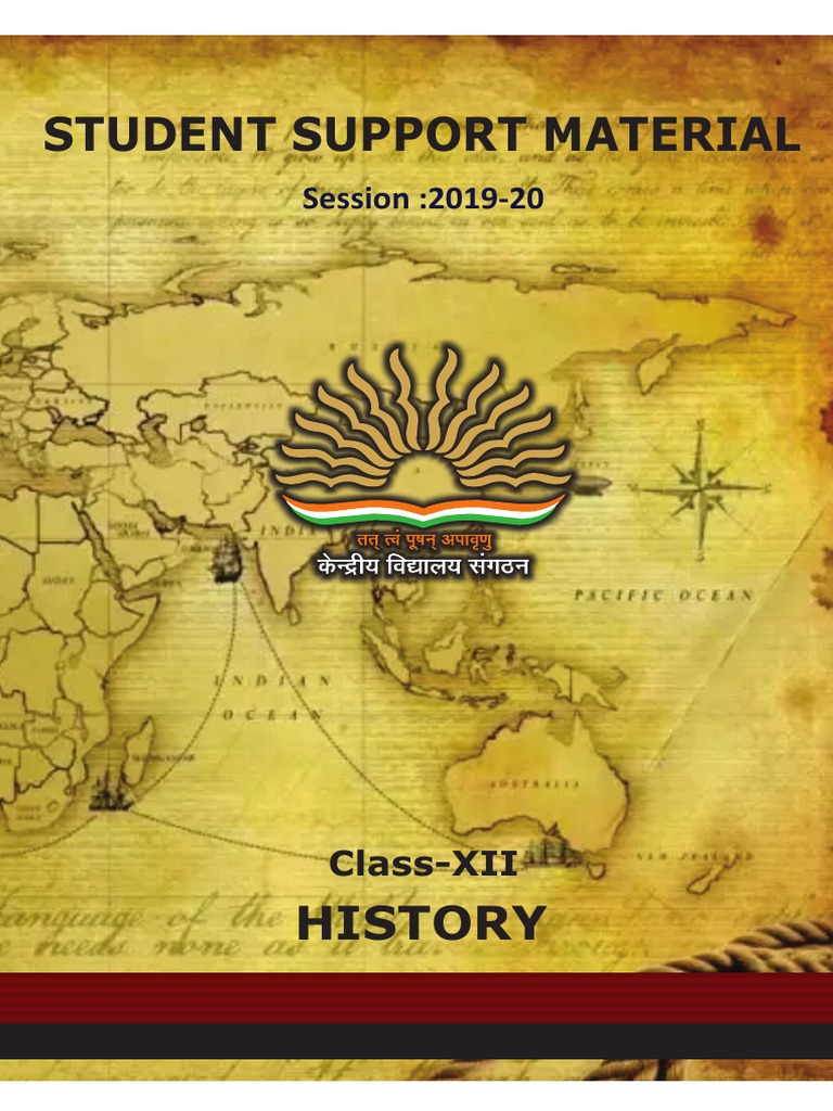 KVS STUDENT SUPPORT MATERICAL CLASS XII History PDF | PDF | Ashoka ...
