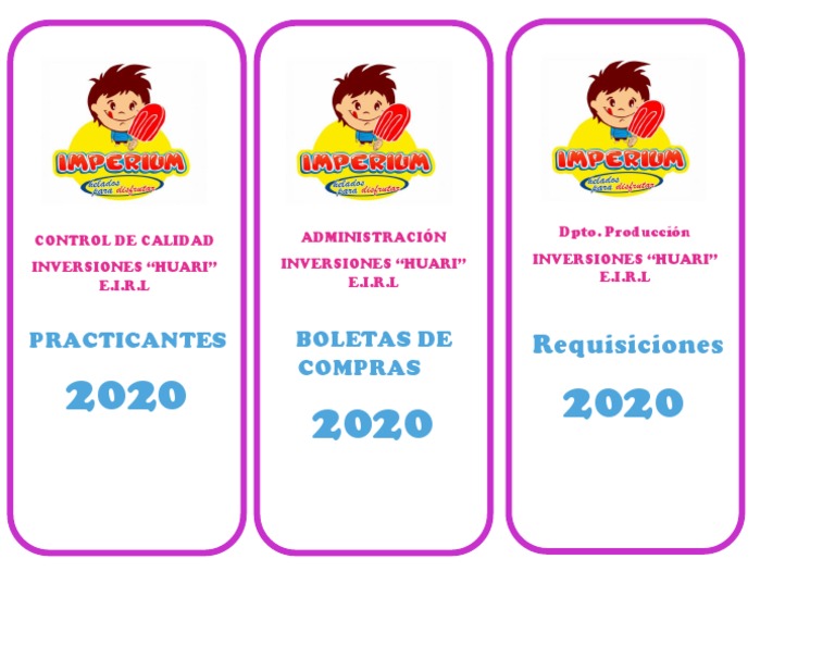 Modelos de Rótulos para Archivadores | PDF