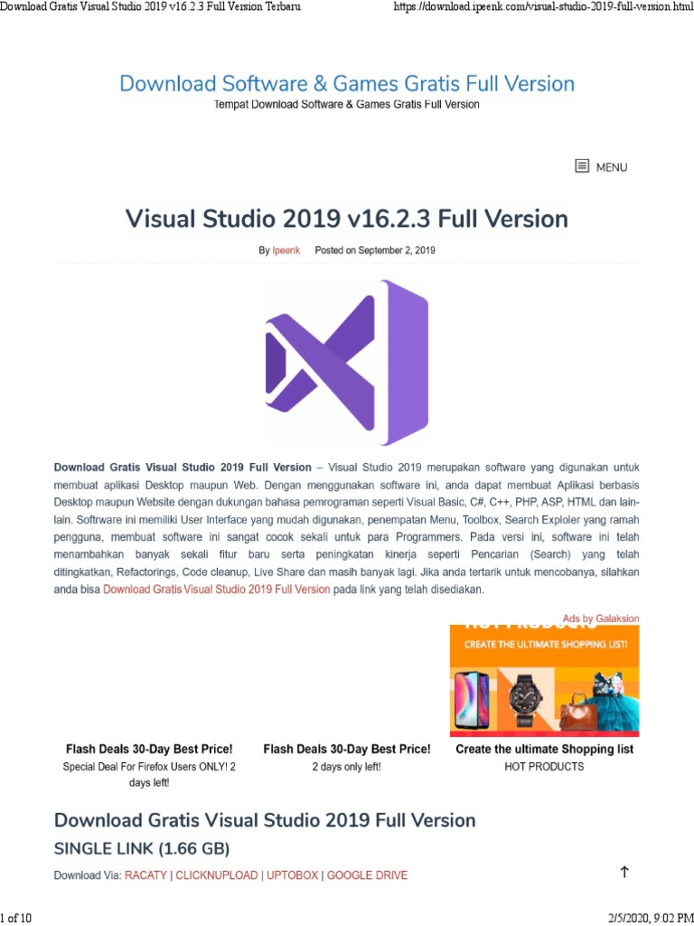 Visual Studio | PDF