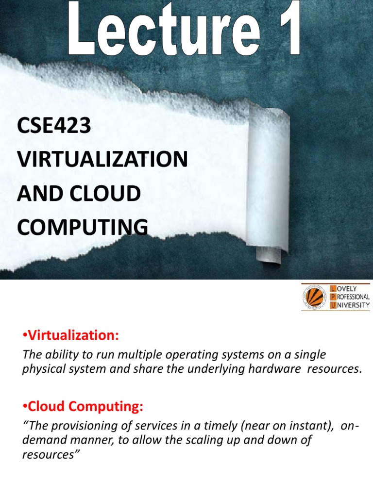 A1158419011 25074 10 2020 Lect | PDF | Virtual Machine | Virtualization