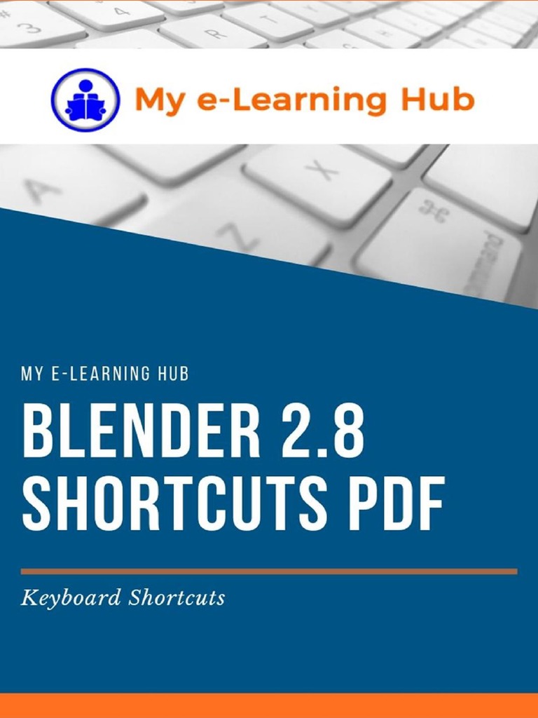 Blender Shortcuts PDF | PDF | Blender (Software) | Keyboard Shortcut