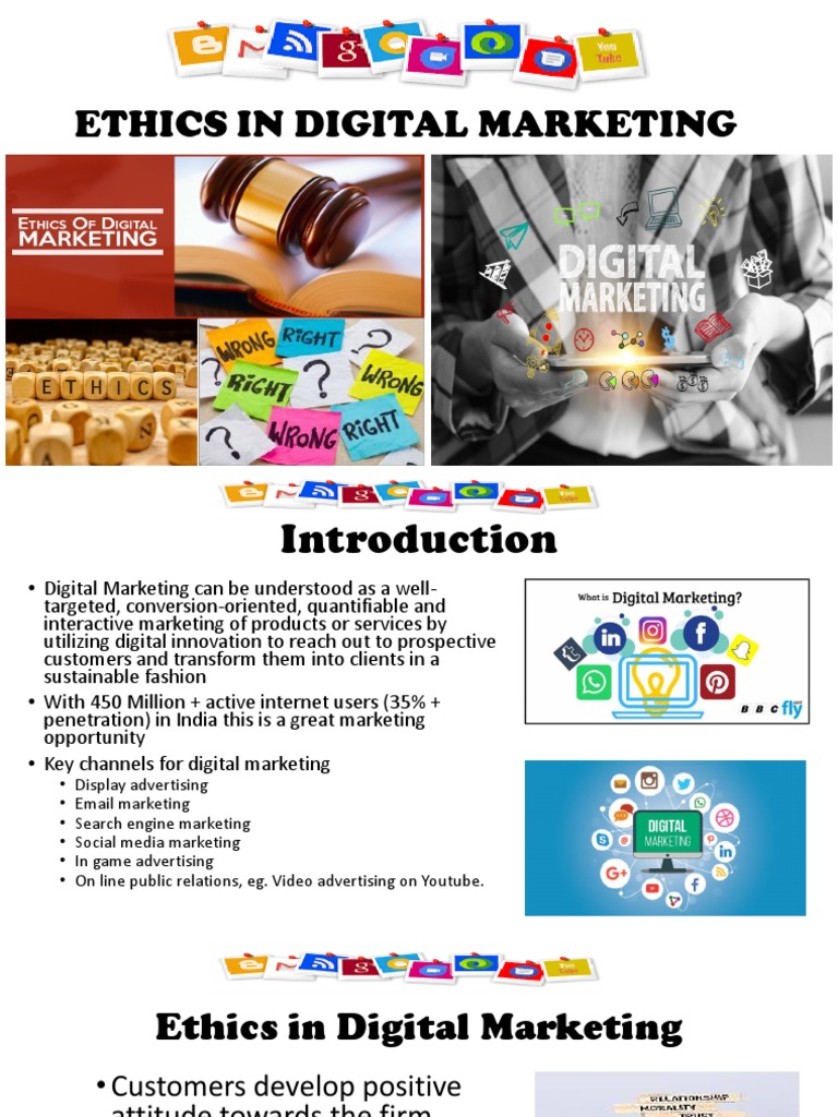 Ethics in Digital Marketing Strategies | PDF | Digital Marketing ...