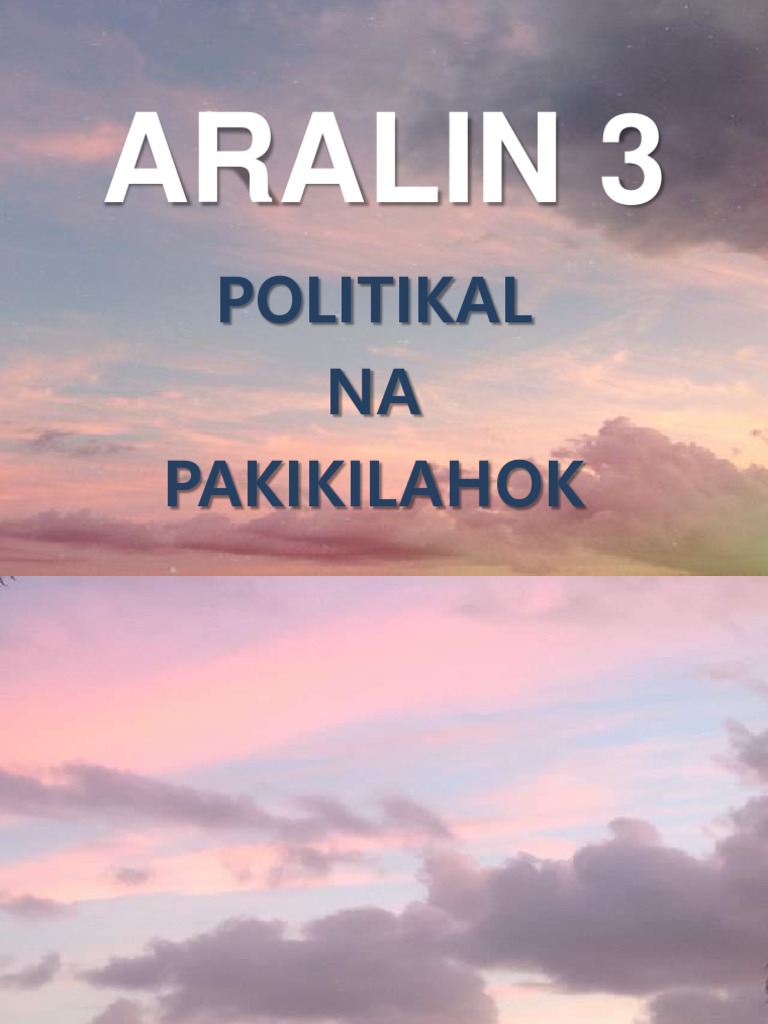 ARALIN 3bci | PDF