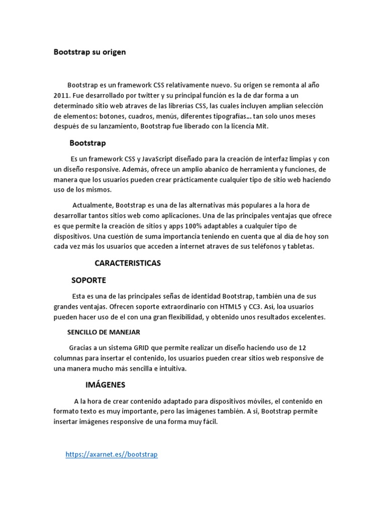 Bootstrap Su Origen | PDF | Php | Mi sql