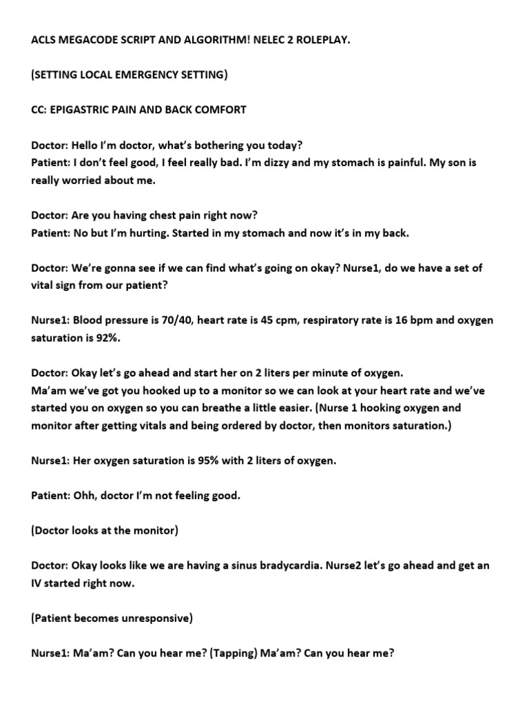 Acls Algorithm | PDF | Cardiopulmonary Resuscitation | Pulse