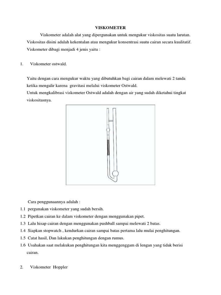 VISKOMETER | PDF