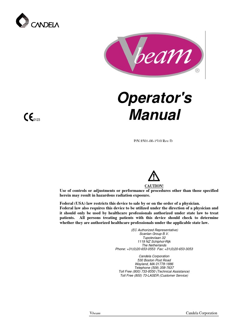 Laser Vbeam User Manual | PDF | Laser | Optical Fiber