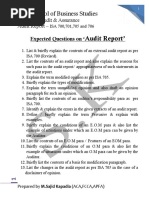Isa 710 | PDF | Auditor's Report | Audit