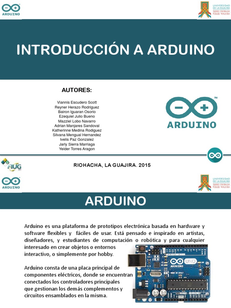 01 Introducción A Arduino | PDF | Arduino | Software libre