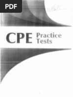 Cpe Practice Tests 1 | PDF | Career & Growth | Language Arts & Discipline