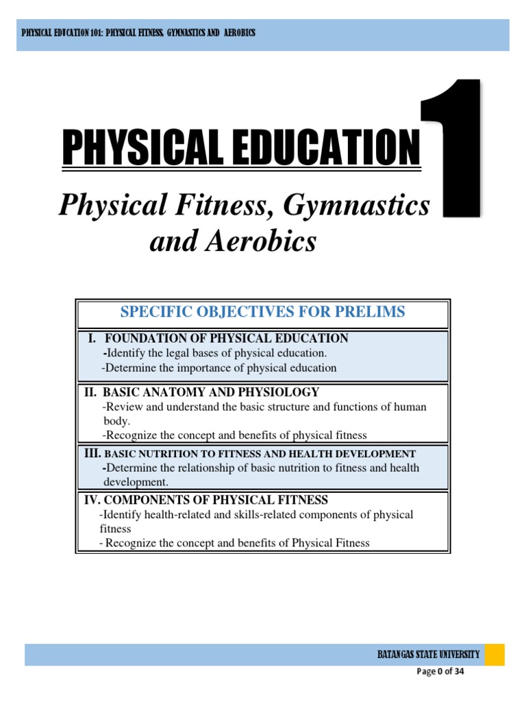 Pe 101 Hand Out-Prelim - Finals | PDF | Anatomical Terms Of Motion ...