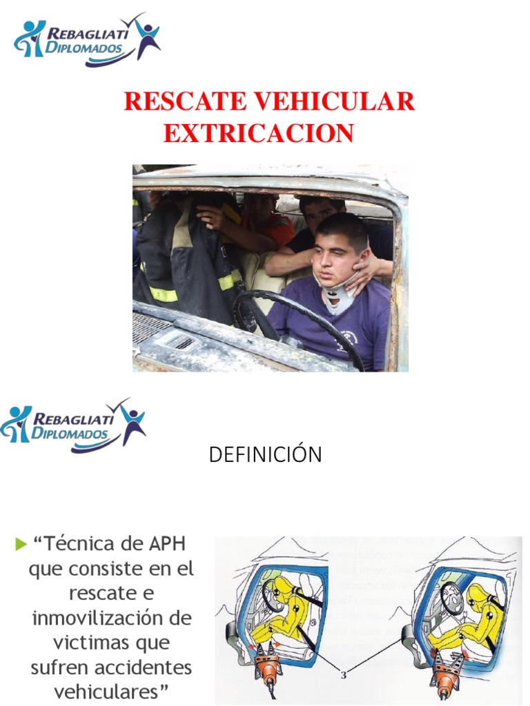 Rescate Vehicular - Extricacion | PDF | Choque (circulatorio) | Guante