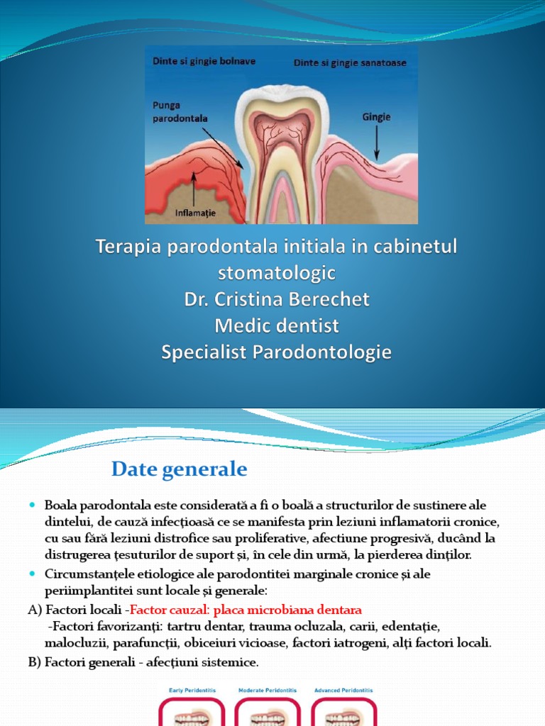 Curs Terapie Parodontala | PDF