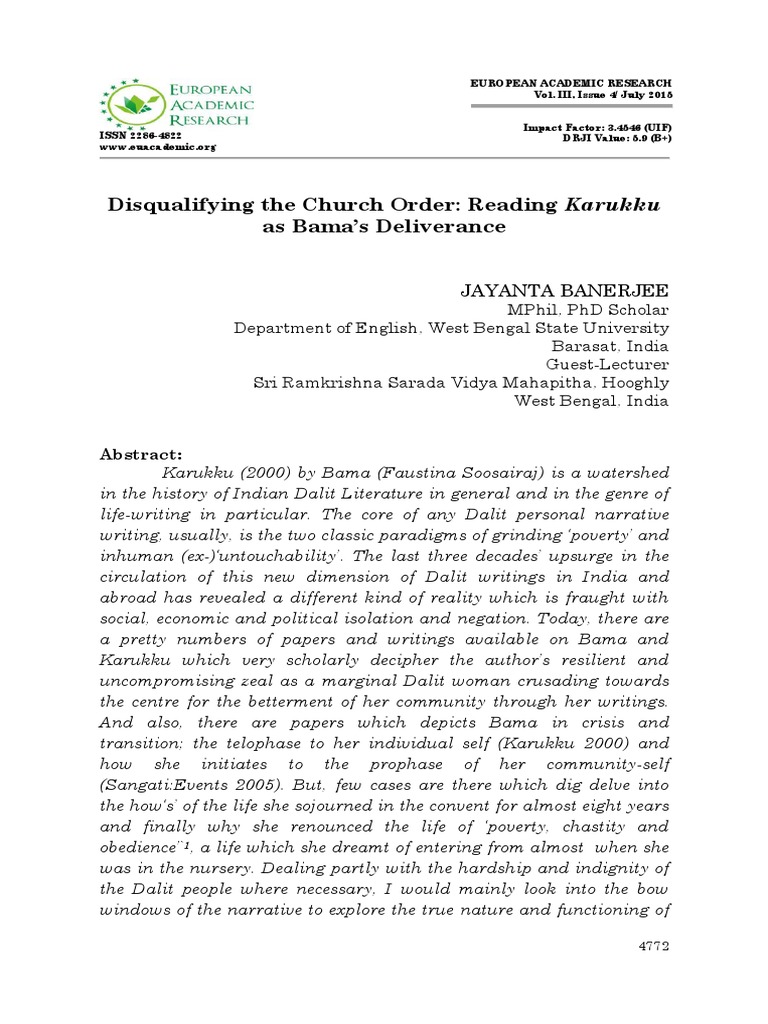 BANERJEE | PDF | Dalit | Caste