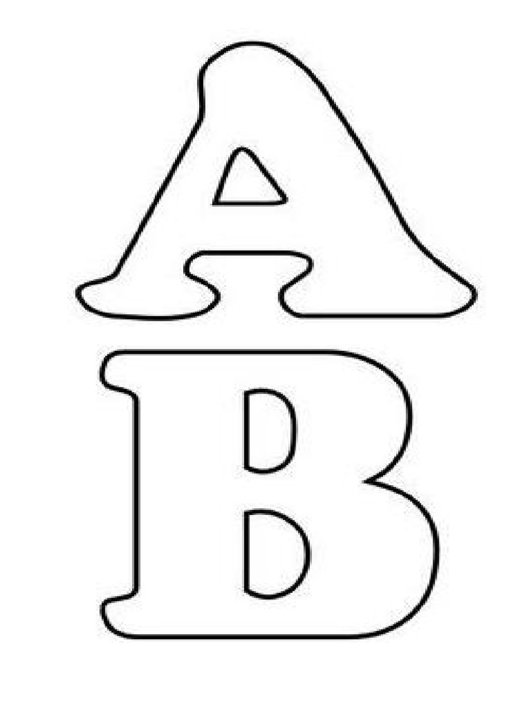 Moldes de Abc | PDF