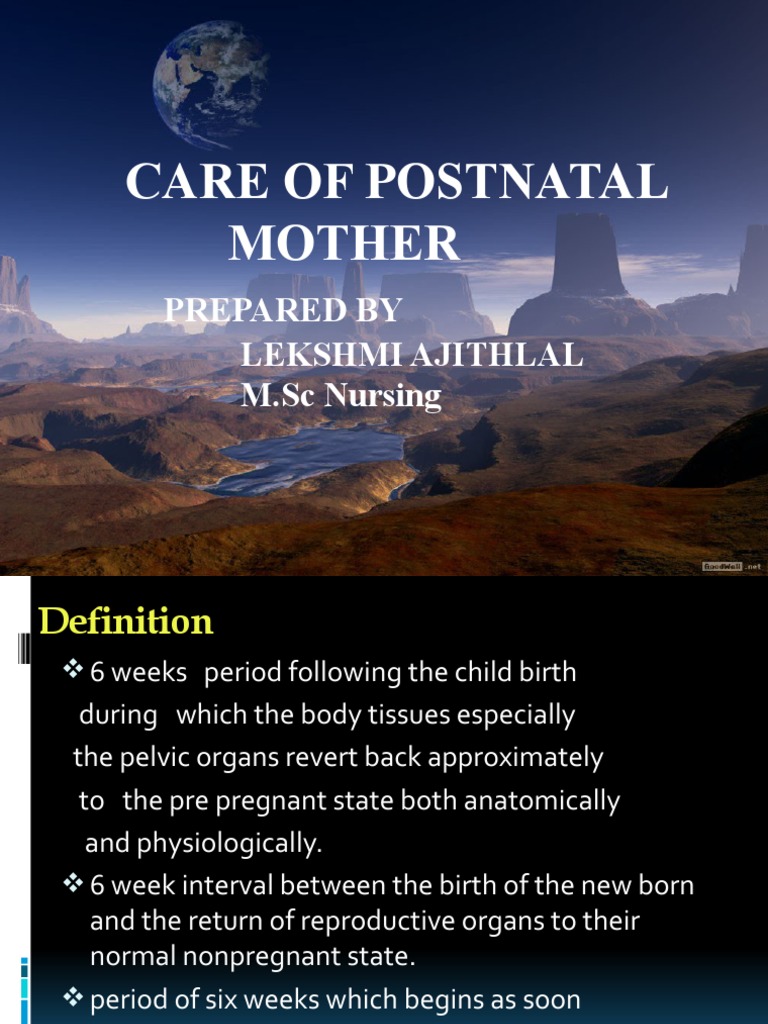 Postnatal Care