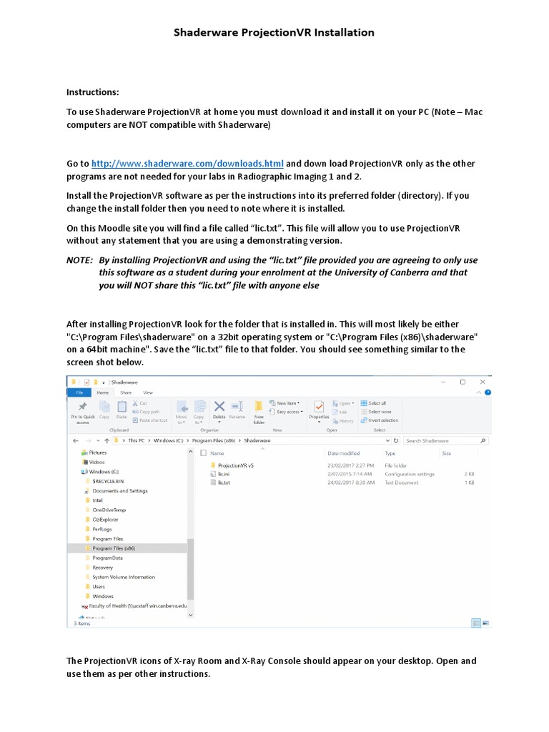 Shaderware Installation-1 | PDF