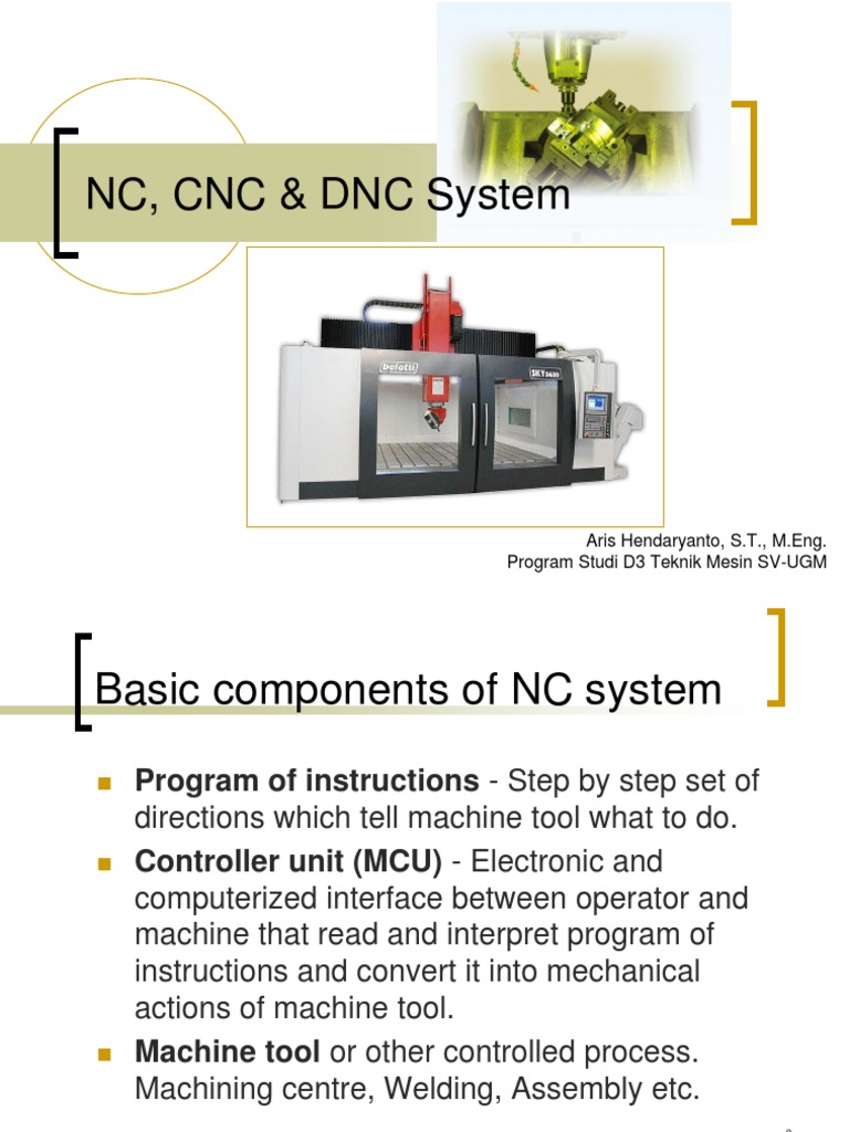 04 NC CNC & DNC System-1 | PDF | Numerical Control | Systems Engineering